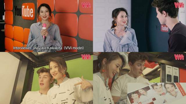河北麻友子 ViVi CM - 河北麻友子 講談社 ViVi PR動画 ショーン・メンデス インタビュー by…/河北麻友子 CM bb-navi