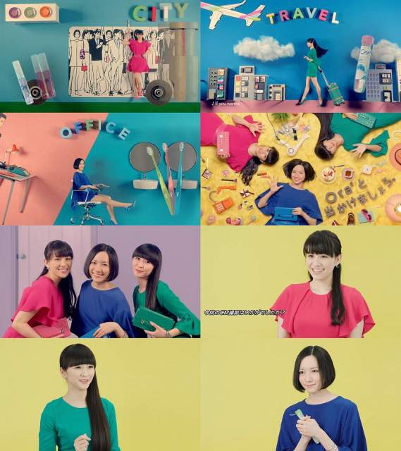 Perfume サンスター Ora2(オーラツー)CM＆インタビューPR動画 Ora2と出かけましょう篇。9分12秒「O…/Perfume ...