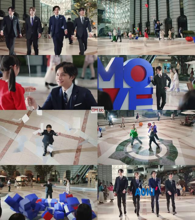 SexyZone AOKI CM スーツと前へ篇。30秒版「スーツと前へ。AOKI」/SexyZone CM bb-navi