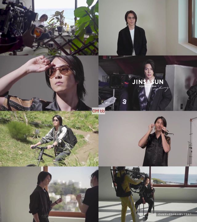 山下智久 JINS(ジンズ) JINS＆SUN CM メイキング 自由に＆新しく篇。2分30秒/山下智久 CM bb-navi